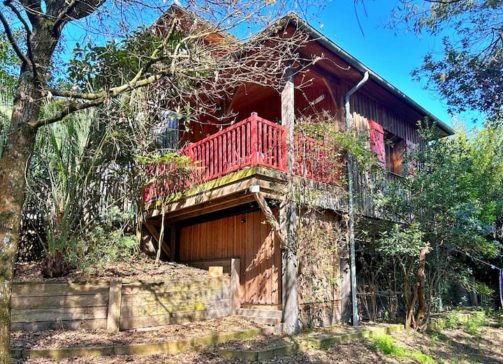 Authentique Villa Bois Cap Ferret - 10 Pers - Océa - Cap Ferret