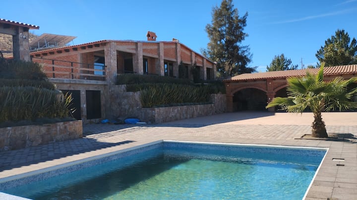 Cabaña Rs Alberca, Asador, Juegos, Chimenea, Gym - Chihuahua