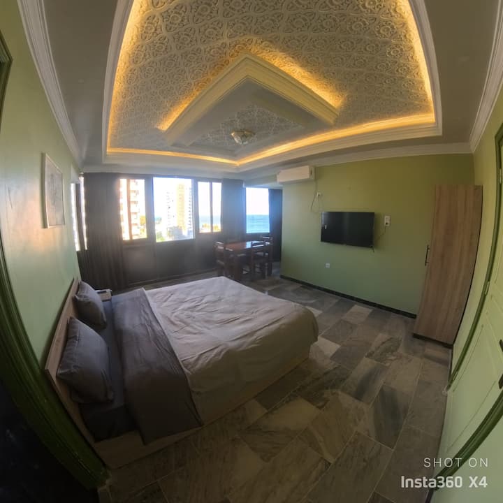Pistache Loft Vue Mer à 2 Min De La Corniche - Annaba