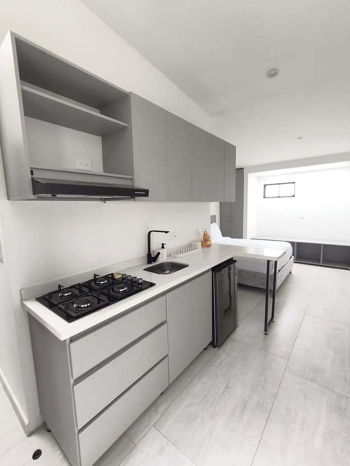 Apartaestudio Moderno Y Nuevo En Bogotá-(304) - Colombie