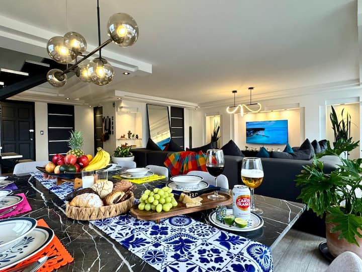 *Reforma Prestige 4 Bedroom Suite 8 Pax W/ac - Mexico City