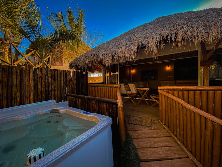 The Duckhouse Cabaña En Palm Valley Cabins - Mazatlán