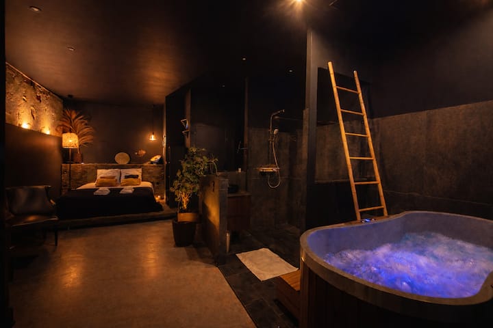 La Chambre Noire - Jacuzzi Et Cinéma Privatif - Mérignac