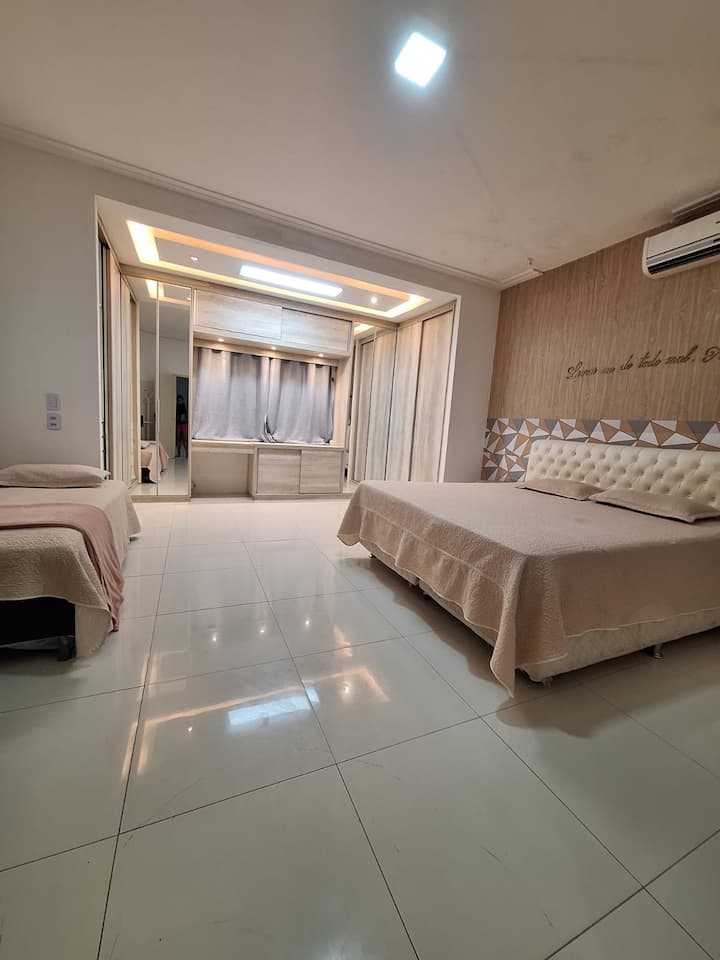 Casa Com Piscina De 3 Quartos A 2km Praia Araçagy - São Luís