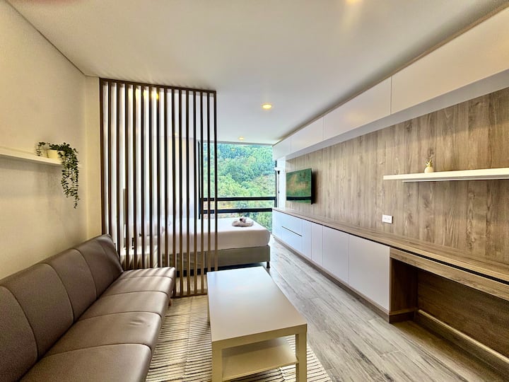 Beautiful Studio Apartment In A 17th Floor - La Calera