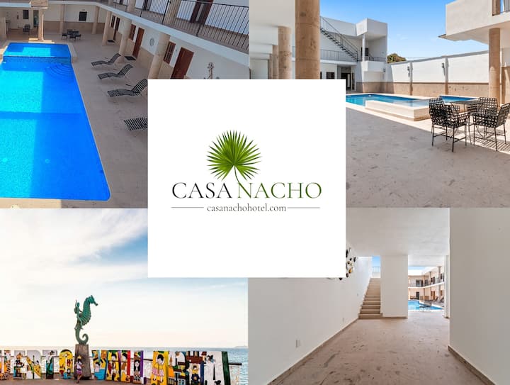 Casa Nacho Hotel, 2-bedroom, 1-bath, Pool, Parking - Puerto Vallarta