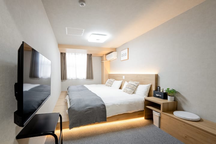 【B&kuromon4】family Room/up To 4 Guests/3 Mins-walk - Umeda