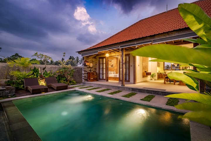 Peaceful 2br Villa Levindra In Ubud - Gianyar