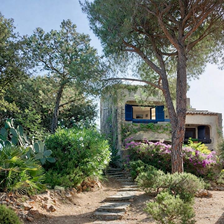 Maison Domaine Cala Rossa, Accès Plage à Pied - Lecci