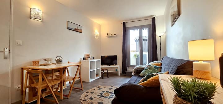 Appartement T2 "Horizon Salé" Avec Vue Sur L'océan - Lacanau Océan