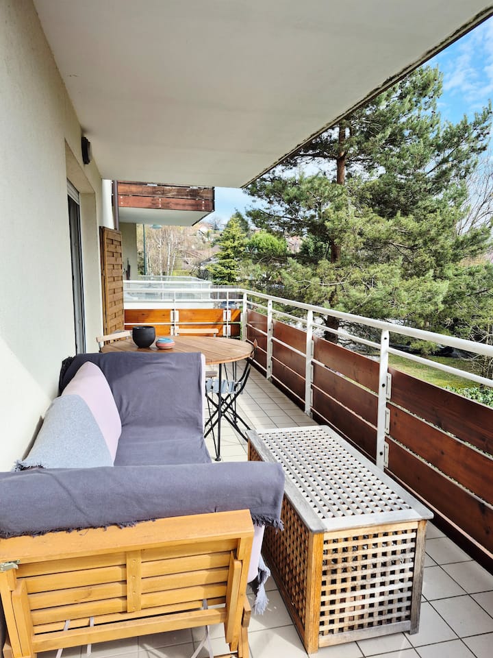 ÉCrin De Verdure - Grande Terrasse Au Calme - Annemasse