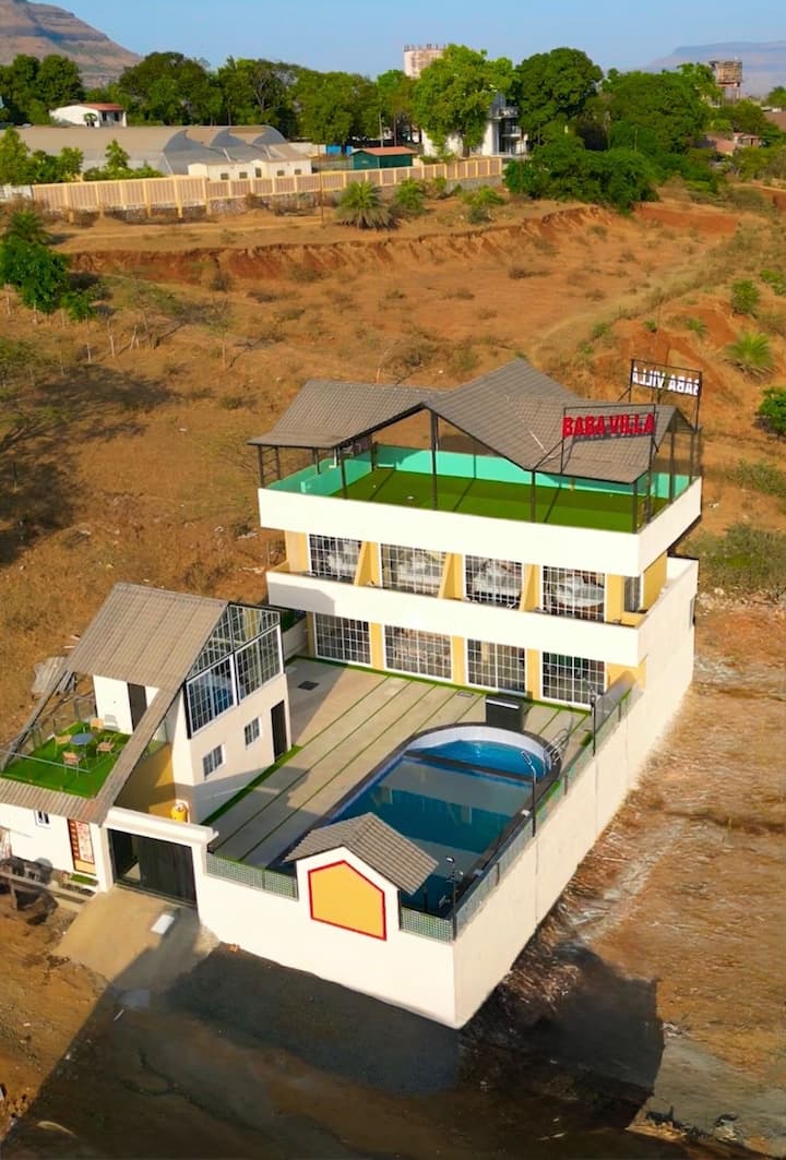 Baba Villa-luxury 5bhk Villa W Pool & Couple Suite - Igatpuri