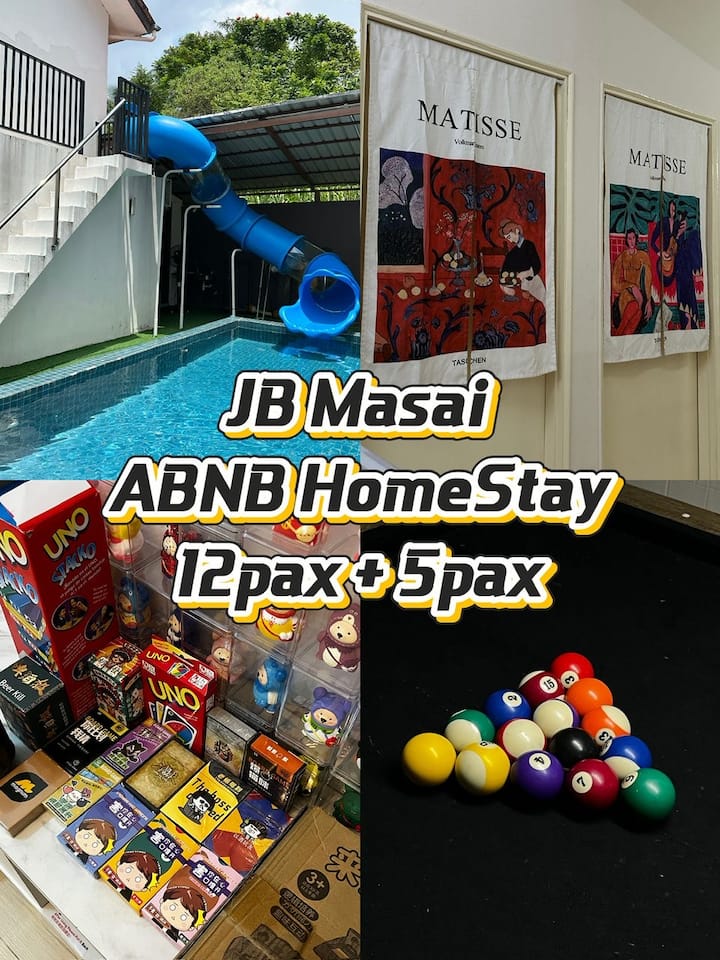 Jb Abnb Homestay - Masai - Pasir Ris