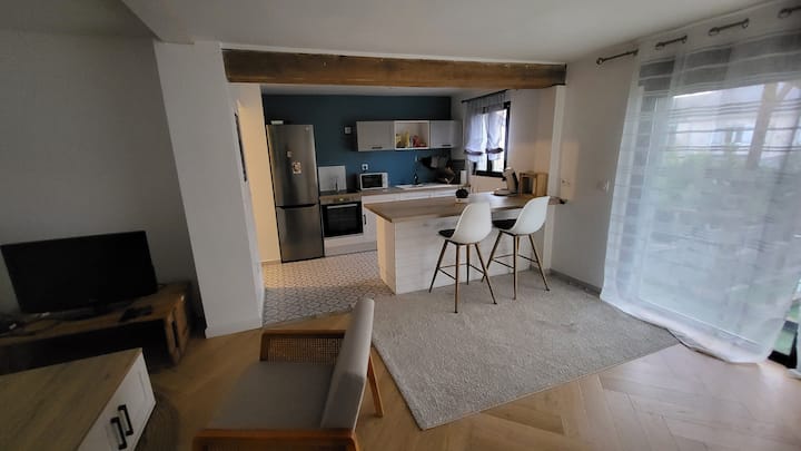 Cocon Cosy Avec Baignoire îLot, Terrasse Couverte - Le Mans