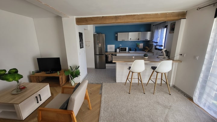 Cocon Cosy Avec Baignoire îLot, Terrasse Couverte - Le Mans