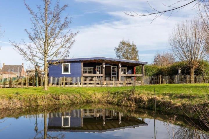 Chalet Weide Blick 2p +Hond, Tuin Dichtbij Zee - Oostkapelle