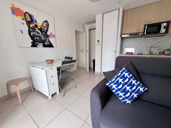 Appartement 2 Pièces - Balcon & Pkg - Accès Plage - Palavas-les-Flots