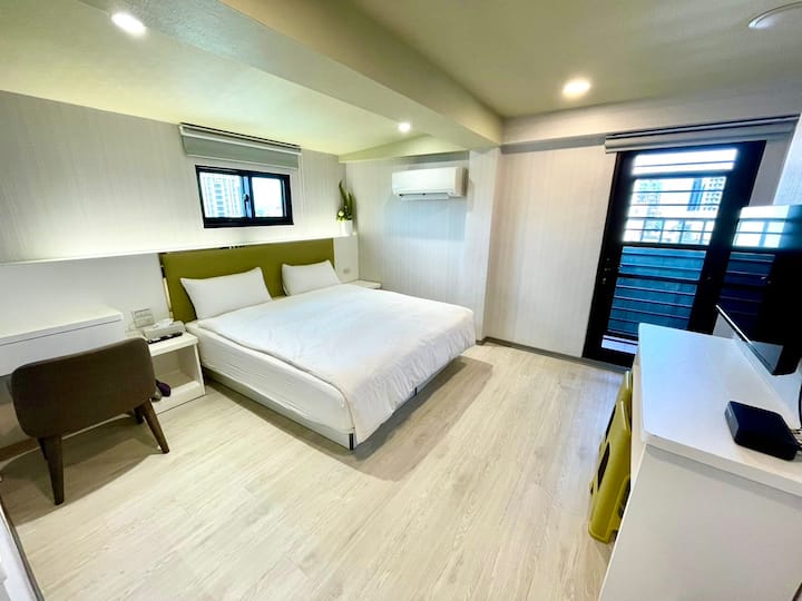 琉戀客佔旅館-加大雙人房 - 蘇澳鎮