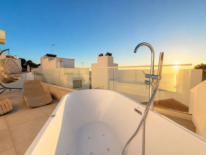 2 Houses Alvor Old Town Terraces Hottub Seaview - Lagos