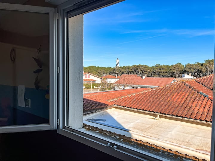 T3 Cœur De Contis - Vue Phare - Contis-Plage