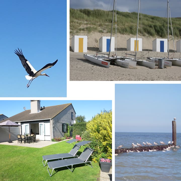 Vakantiehuis Cadzand Beach Met Sauna + Hond Welkom - Cadzand