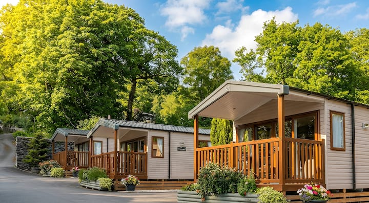 Snowdon Spa Caravan With Private Hot Tub - Beddgelert