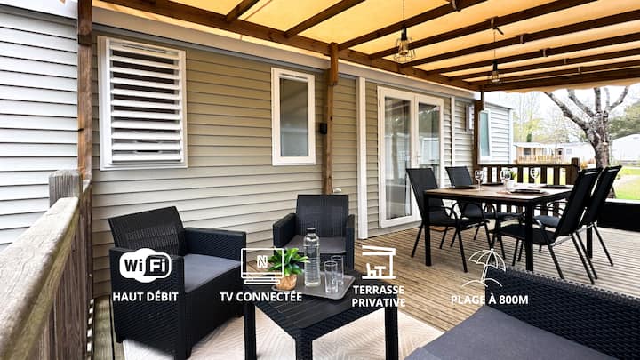Mobile-home Capbreton - Plage à 800m - France