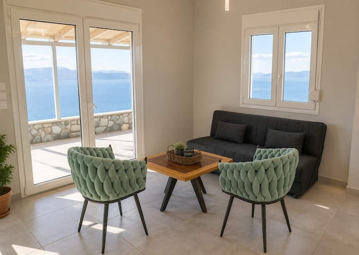 Nireos Coast Evia - Panoramic Seaview Gem - Greece