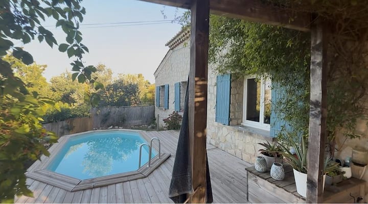 Superbe Maison Avec Vue Imprenable Sur Les Vignes - Beaumes-de-Venise