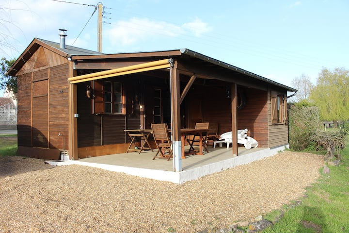 Chalet Cosy 4pers *Rivière *Animaux *25min Du Mans - Sarthe