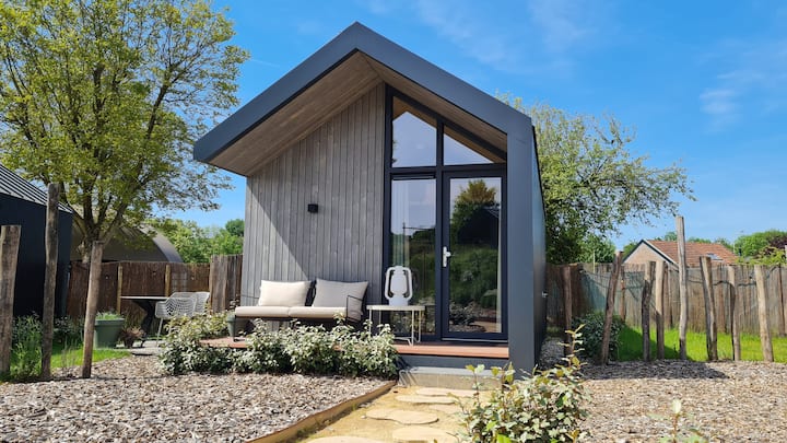 Luxe Tiny House Met Privé Hottub - Maastricht