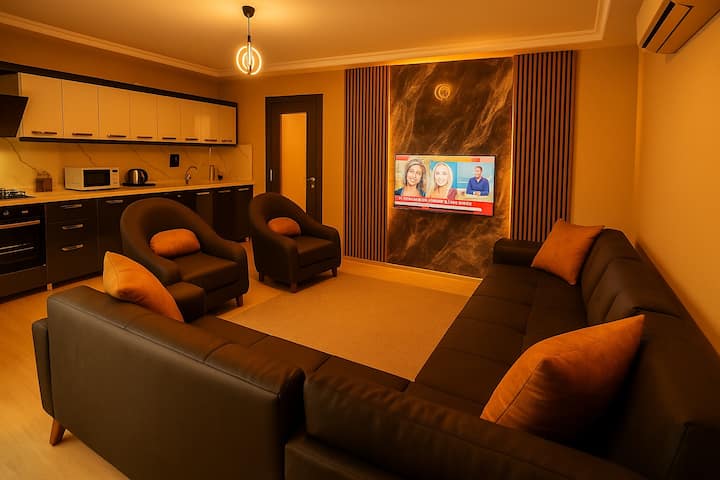 Beyhekimde Lüx 2+1 5 Kişilik Daire - Konya