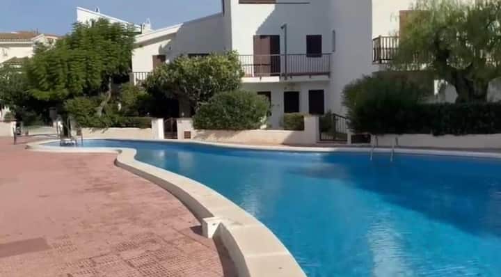 Cala Mília - Casita Blanca Frente Al Mar - Miami Platja