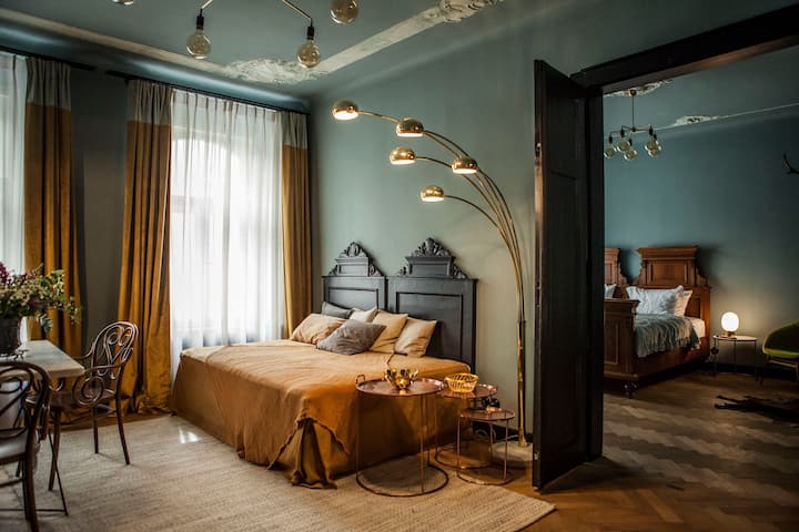 The Emerald | Stylish 1bdr Apt W/ Ac - Prague