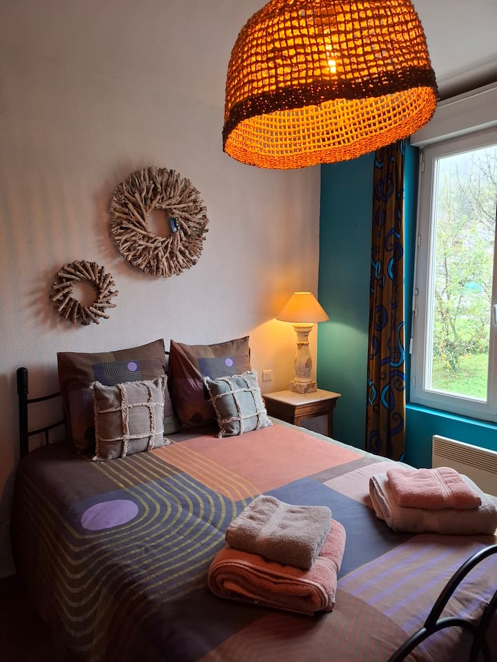 Comfortabel Appartement Met Zicht Op De Lot - Conques