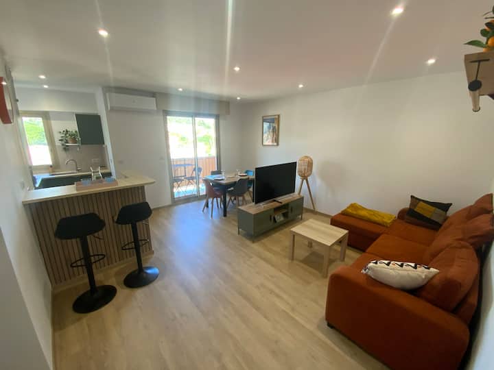 Appartement T2 42m² + Place En Box Fermé - Vence