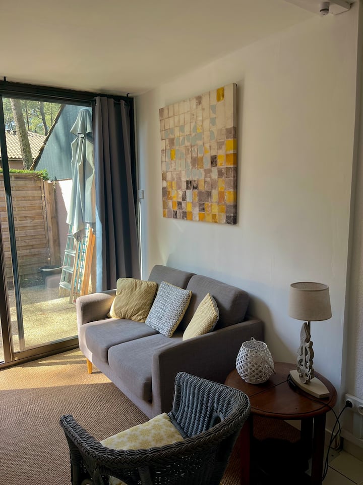 Maison 4 Pers. Au Cœur Des Pins Plage à Pied, Golf - Lacanau