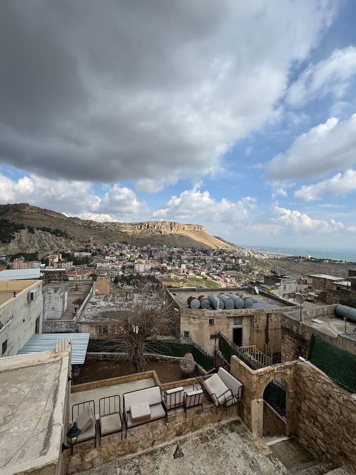Tarihi Taş Konakta Huzurlu Ve Rahat Oda - Mardin