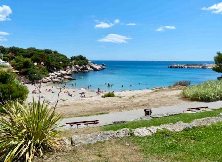 Maison Gaïa - 6 Pers. Bord De Mer Carro Côte Bleue - Martigues