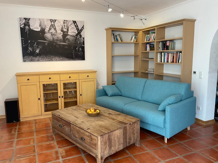 Lake & Natur Uffing - Erdgeschoß, Terrasse & Kamin - Seehausen am Staffelsee