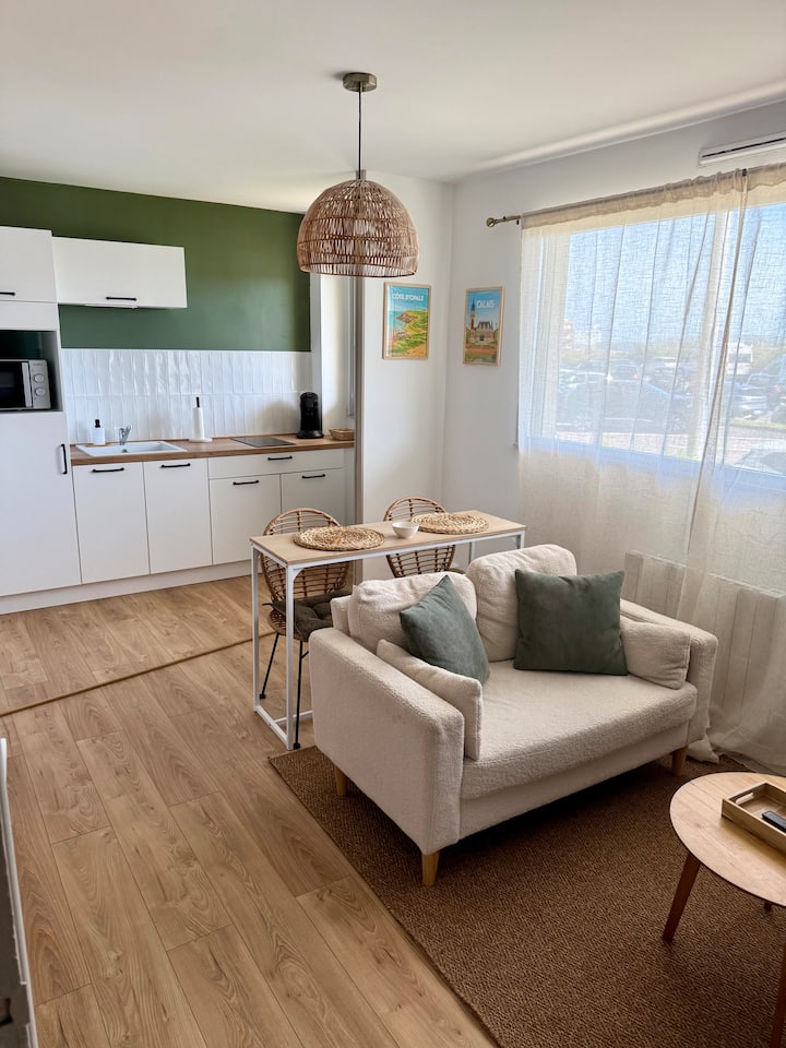 Studio Cosy Près De La Plage Avec Parking - Sangatte
