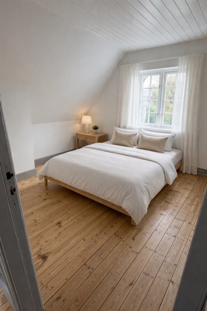 Hyggeligt Dobbeltværelse Ovenpå En Skøn Kaffebar - Viken