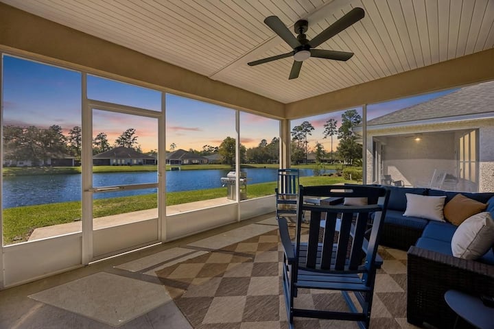 Chic & Airy 3br Escape | Resort Amenities Included - Crooked River State Park, St Marys