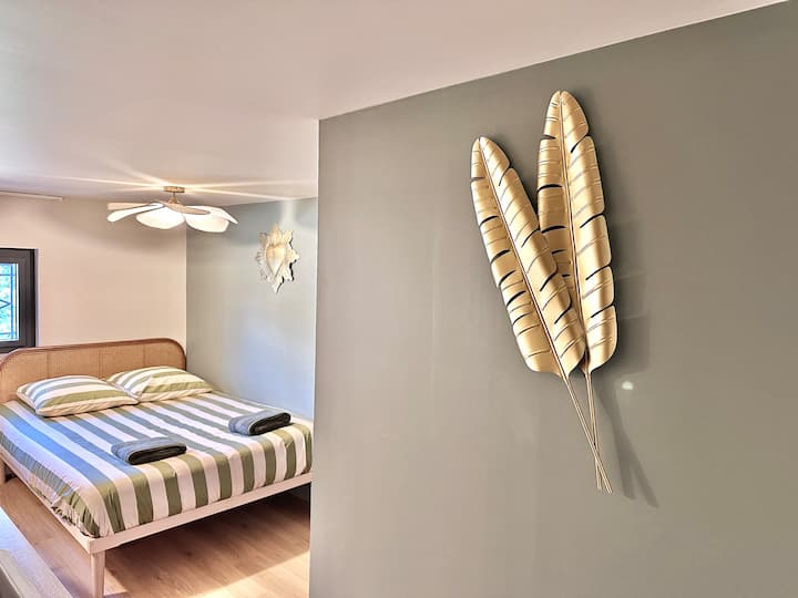 L'oliveraie : Studio Indépendant Rénové Avec Patio - Talence