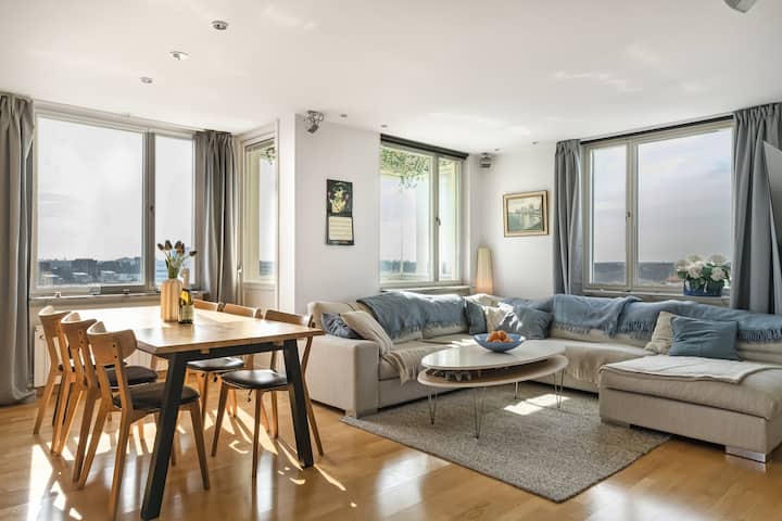 Top Floor Panoramic View Of Stockholm 12min Subway - Stockholm