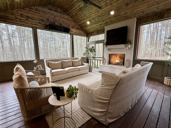 Private Oasis With Large Screen Porch Near Athens - Athens, GA