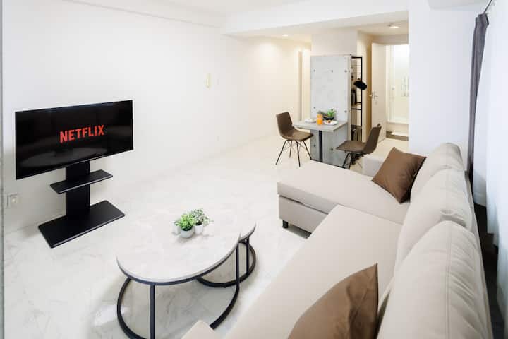 Steps From Nijo Market|cozy 36㎡ 1ldk|max4 (2 Beds) - Hokkaido