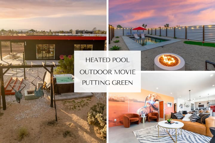 Mars Haus · New Heated Pool · Hot Tub · Stargazing - Yucca Valley, CA