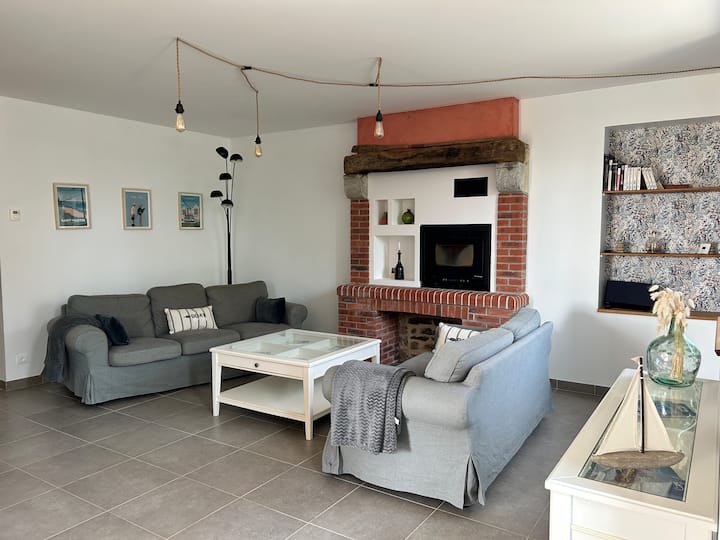 Gîte Des Hauts Vents Maison Pour 4 Personnes - Hauteville-sur-Mer