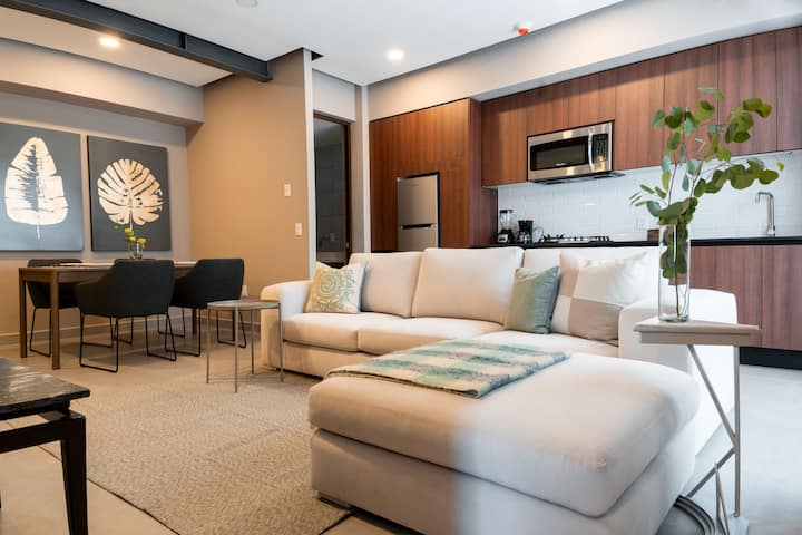 Fresh & Stylish 2br With Ac + Parking - Mexico